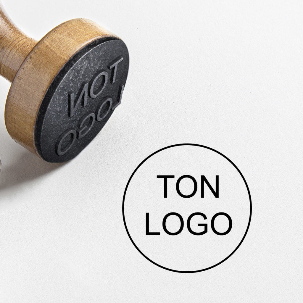 Tampon LOGO personnalisable – Notre Atelier Créatif
